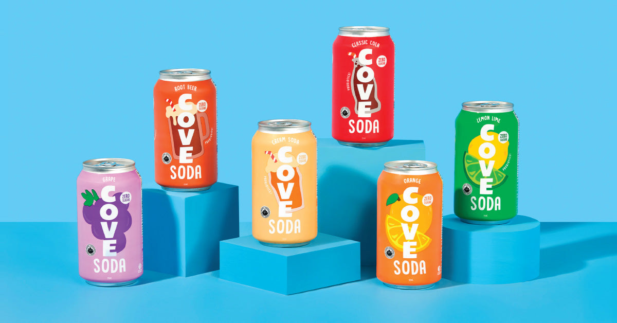 Cove gut healthy Soda (12x355ml) - Wholesale – Coastal Wholesale